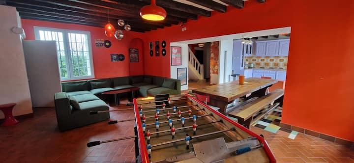 Villa Woodstock69 Piscine Chauffée à 1h30 De Paris - Montmirail