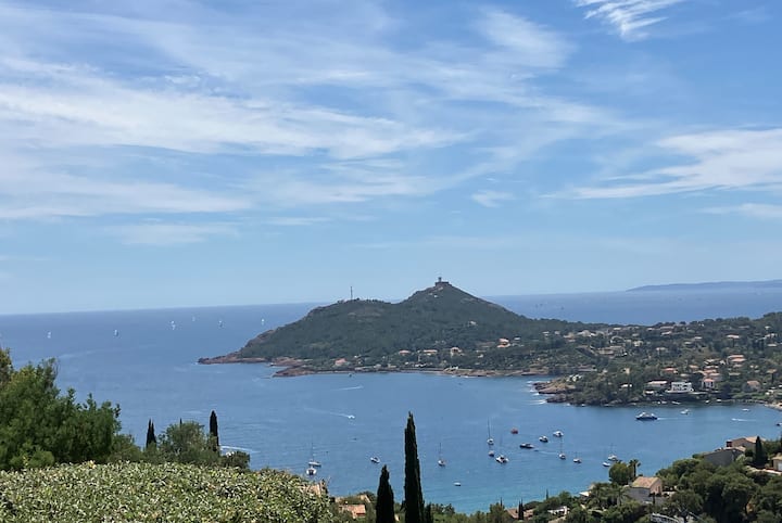 Belle Villa Avec Piscine Et Vue Mer Panoramique - Agay