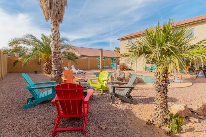 Maison Avec Piscine Chauffée, Lit King Size Et Pos - Casa Grande, AZ