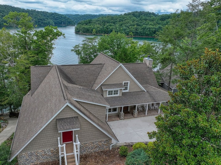7br/8ba Lakefront Norris-private Dock & Views - Melton Hill Lake, TN