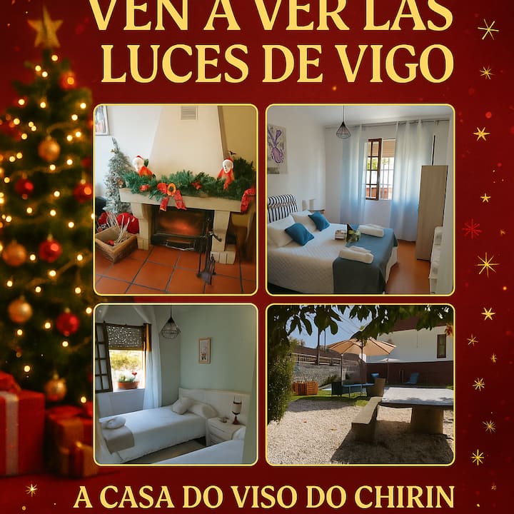 A Casa Do Viso Do Chirin - Puenteareas