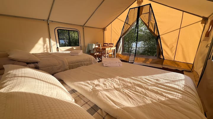 Emerald Glamping Tent (Site #7) - Klamath, CA