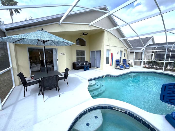 Beautiful South-facing Pool Home In Southern Dunes - Haines City