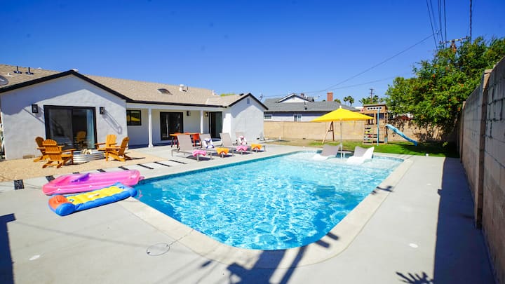 An5 - Pool House-playground-12 Min To Disneyland - Anaheim