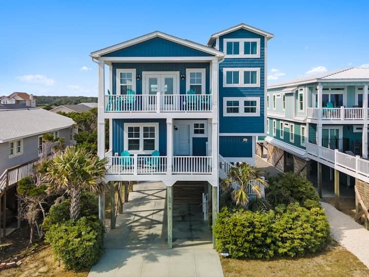 Coastal Haven - Panoramic Ocean Views – Oak Island - Oak Island, NC
