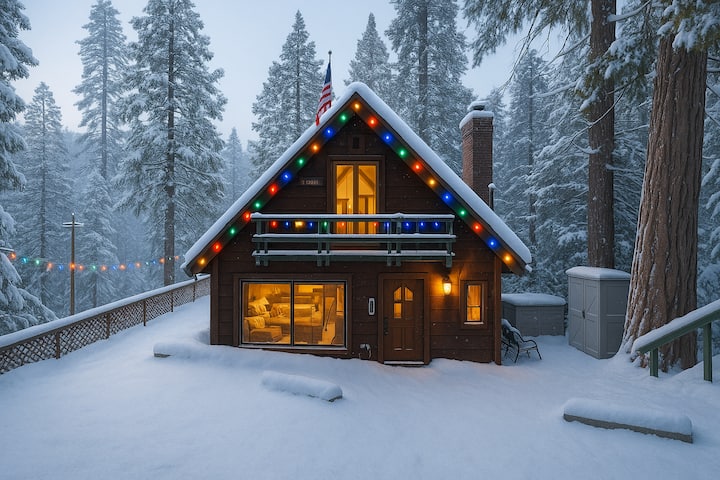 Piece Of Paradise ~ Dream Deck + A/c - Shaver Lake, CA