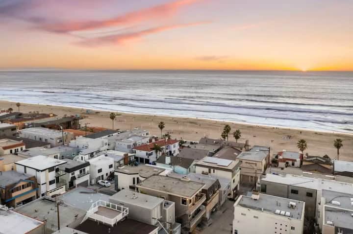 Steps To Beach, Parking, King 1br - Manhattan Beach, CA