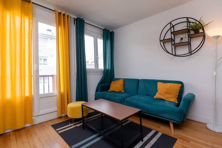 Lm86 Centre Ville - Balcon - Calme - Lorient
