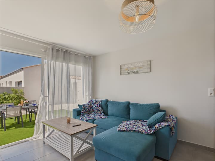 Jolie Maison Pour 6 Avec Jardin - Saint-Vincent-sur-Jard