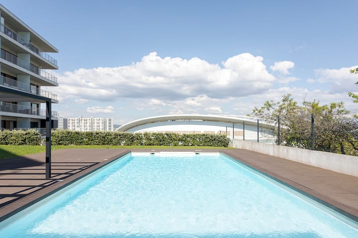 Hostwise – Studio W/ Terrace, Pool & Gym By Dragão - Ermesinde