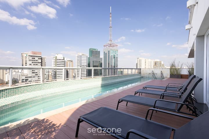 Apt W/ View Near It All In Bela Vista Bpa010 - Liberdade