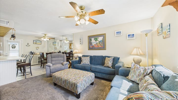Family Fun 181–walk To Beach–sleeps 8 - Panama City Beach, FL