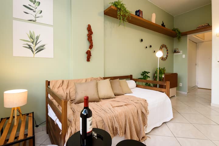 Viva A 260m Da Praia De Copacabana! A/c, Wi-fi, Tv - Rio de Janeiro