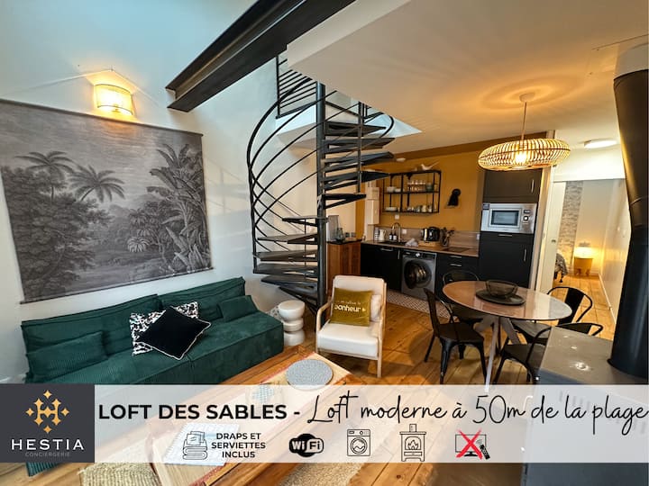 Loft Des Sables - Loft Moderne à 50m De La Plage - Plouguerneau
