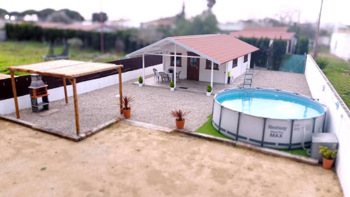 House El Pinar, With Swimming Pool. - Conil de la Frontera