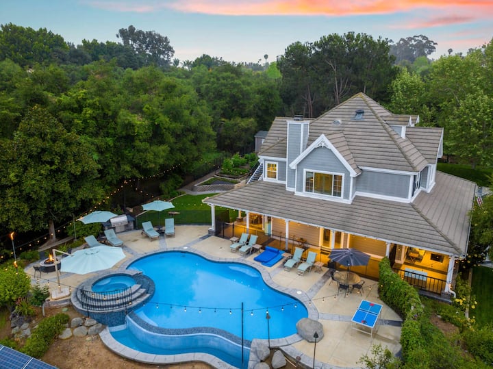 Sprawling Private Estate | Garden+pool+games+adu's - Escondido, CA