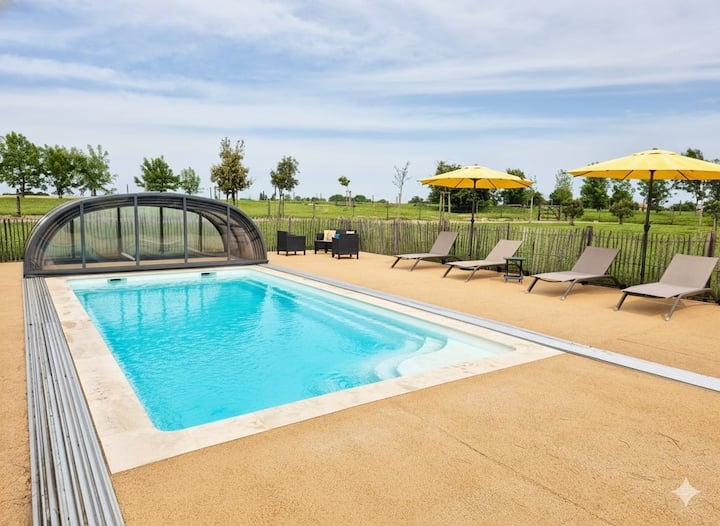 La Tournerie, Gîte 10 Pers Piscine Près Puy Du Fou - Les Herbiers