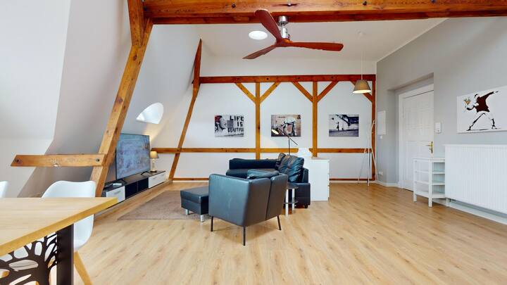 Premium-appartement-salle De Bain Privée-vue Ville - Senftenberg