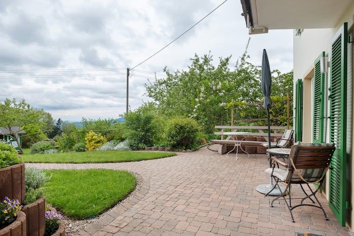 Ferienwohnung Gartenblick, 42qm - Stegen