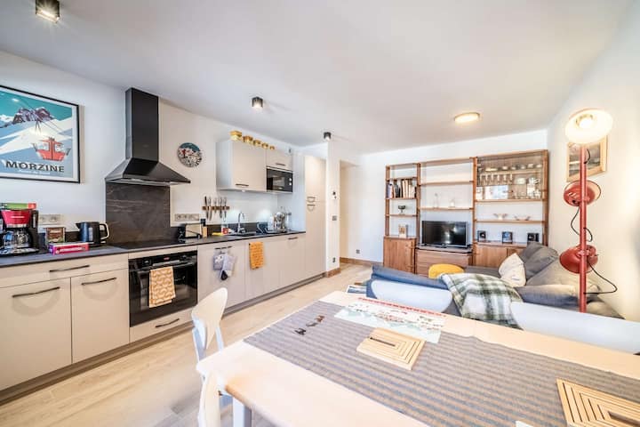 Sika C208 Magnifique T3 Au Centre Du Village - Morzine