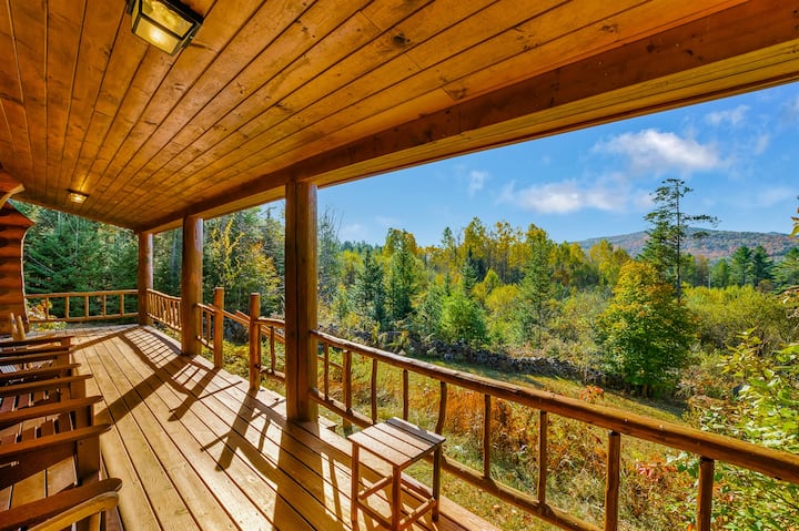 Log Cabin With Views - Near Santa's Village! - New Hampshire (State)