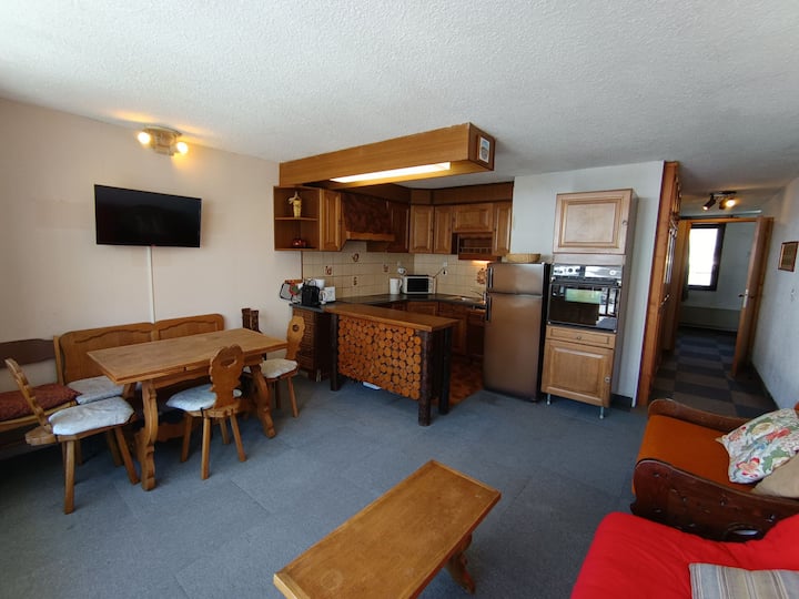 Appartement Face Aux Pistes - Animaux Acceptés - Montgenèvre