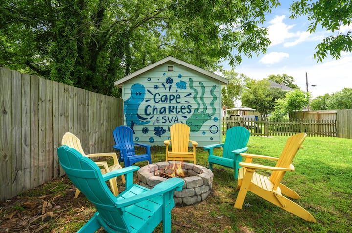 Cape Charles Cottage | Walk To Beach + Pets - Cape Charles, VA
