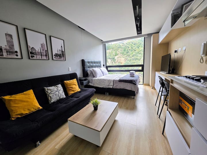 Ah/loft Panorámico Natural, Coworking+gym, Usaquén - Bogota