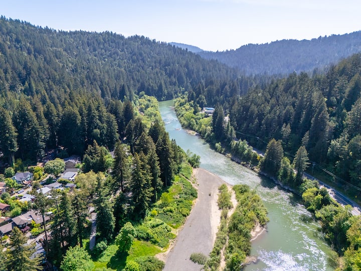 Riverbungalow~guerneville Fun-easy River Walkwifi - Monte Río, CA