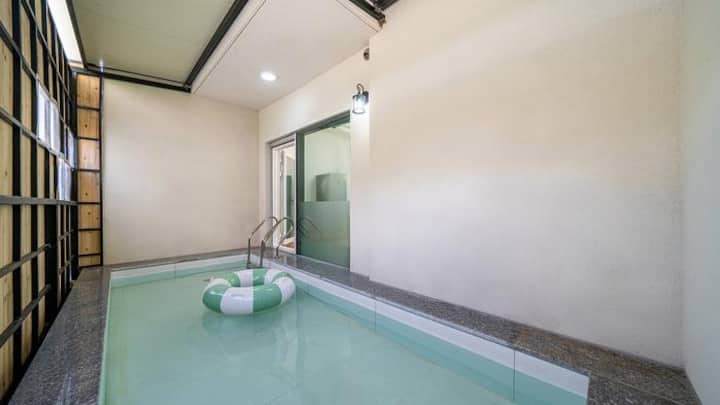 힐링 풀빌라 객실, A101(가스,개별수영장) - Gyeongju-si