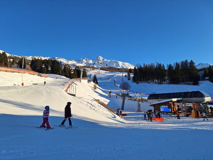 Studio Avec Balcon - Vue Arc 1800 Paradiski - Arc 1800