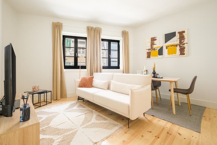 Art Deco 11 Luxury 2br Apartment Downtown Metro Ac - Porto