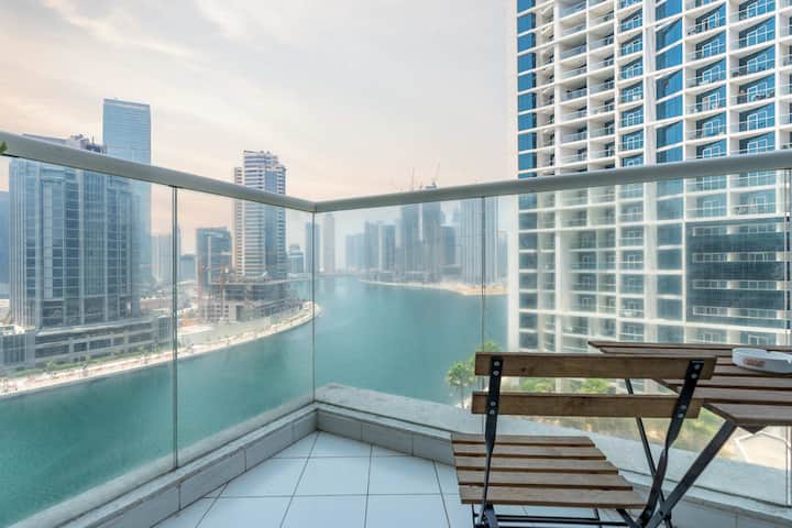 Luxury Canal & Pool View | Near Downtown - Dubái