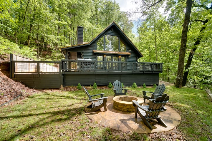 5 Mi To Helen: Hideaway W/ Deck & Grill! - Sautee Nacoochee, GA
