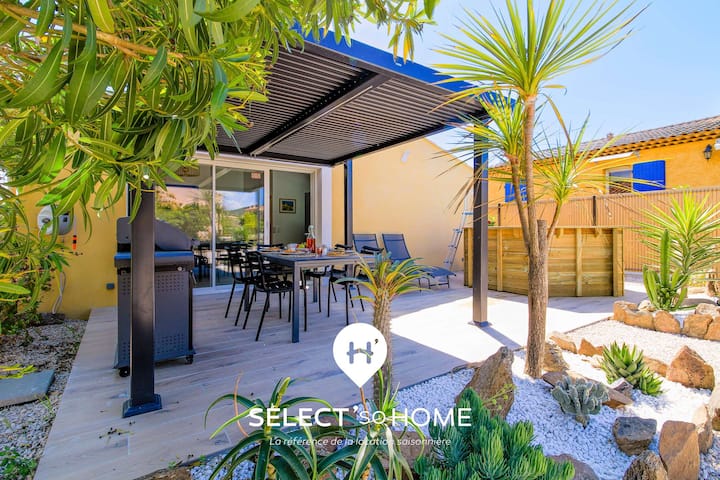 Maison Neuve -Piscine Et Parking Par Select'sohome - Bormes-les-Mimosas
