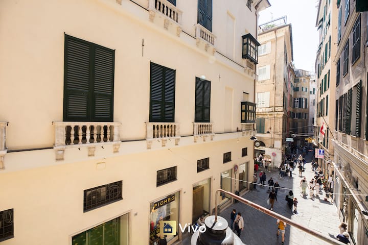 Vivo - Aquarium 3' | A/c | Wifi | City Center - Genoa