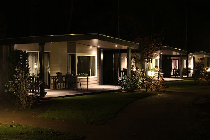 Patio Bungalow Chalet | 2 - 4 People - Barneveld
