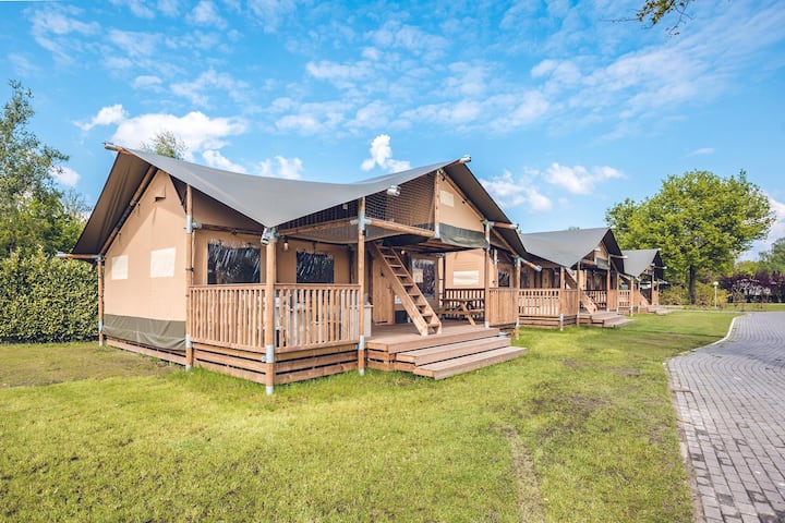 Safaritent 'Edelhert' | 8 Personen - Barneveld