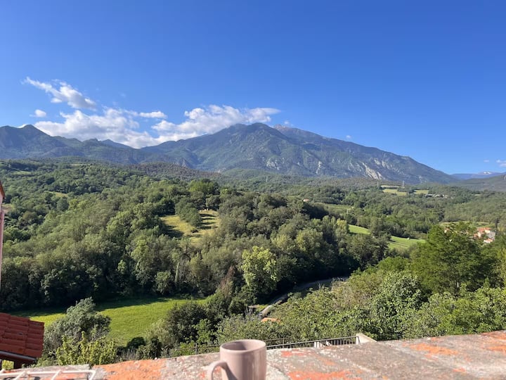 Wood Lodge - Sleeps10 - Skiing - Thermal Baths - Prades, France