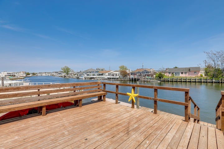 Deck & Dock: Home In Little Egg Harbor Township - Beach Haven, NJ