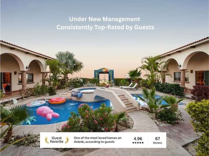 Spanish Family Villa For 20 - Pool, Hot Tub, Gm Rm - San José del Cabo