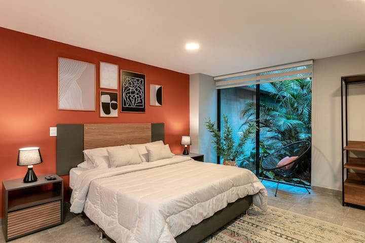 Loft Moderno En El Centro / Cama Queen - Colombie