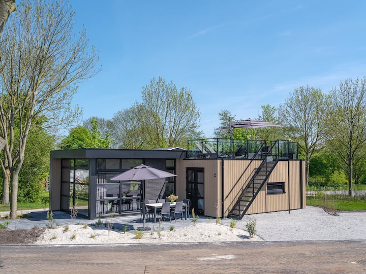 Villa L-meerzicht | 6 Pers. Dakterras - Makkum