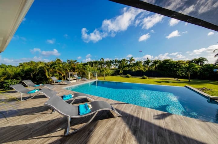 Villa G187c St François 5 Chambres Piscine Privée - Saint-François