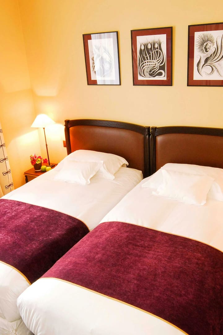 Spacious Double At Hotel Tiffany By Fassbind - Genève