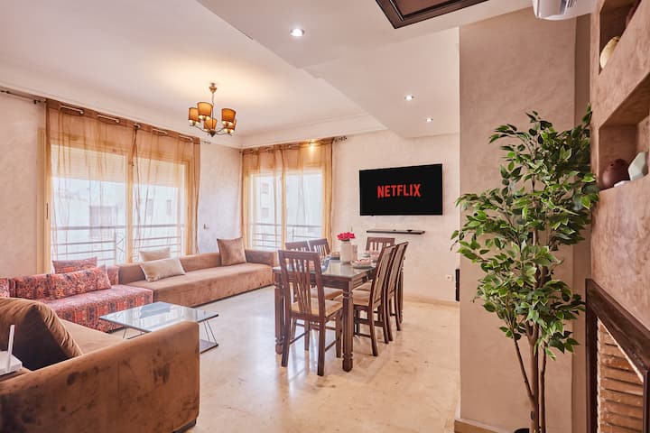 2br Getaway Near Mosque & Seaside Promenade - Casablanca