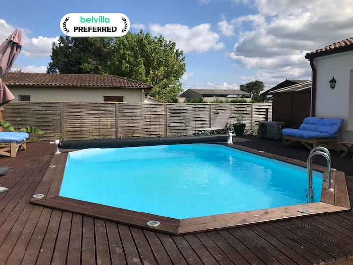 Chambre Zen Chez L'habitant Avec Piscine - Coutras