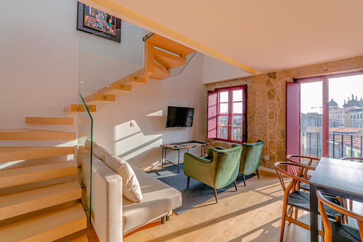 Designer Duplex Stay Near Clérigos By Hostwise - Porto