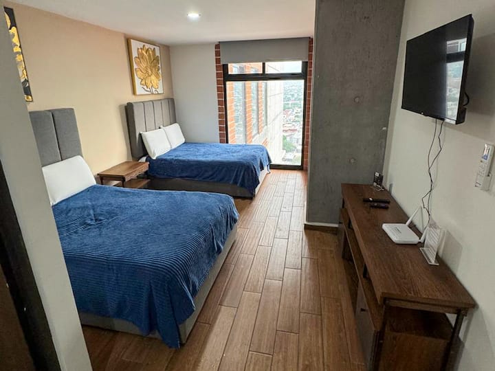 Top Studio W/view & Kitchenette - Downtown - Monterrey