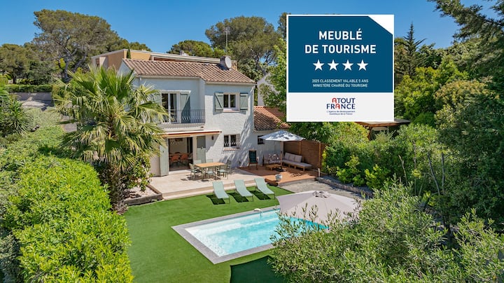 Provençal Villa With Private Pool & Garden - Saint-Raphaël